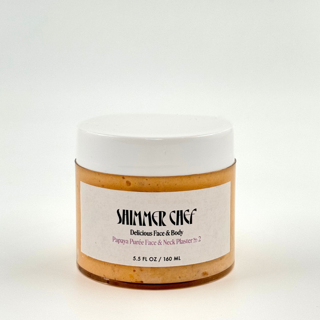 Shimmer Chef ~ Papaya Purée (Face + Neck Plaster) – MADE SAFE a program ...
