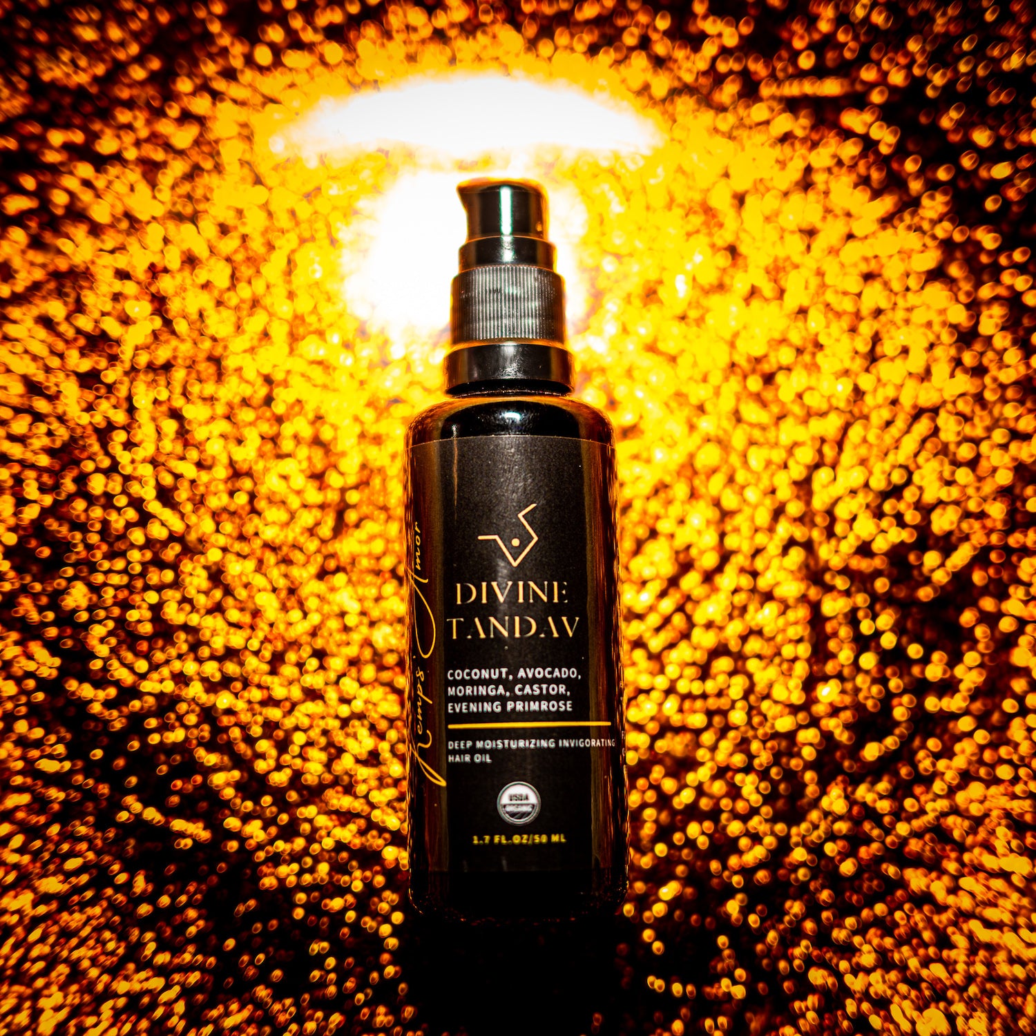 Divine Tandav ~ Kemps' Amor (Deep Moisturizing Invigorating Hair Oil ...