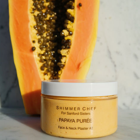 Shimmer Chef ~ Papaya Purée (Face + Neck Plaster) – MADE SAFE a program ...